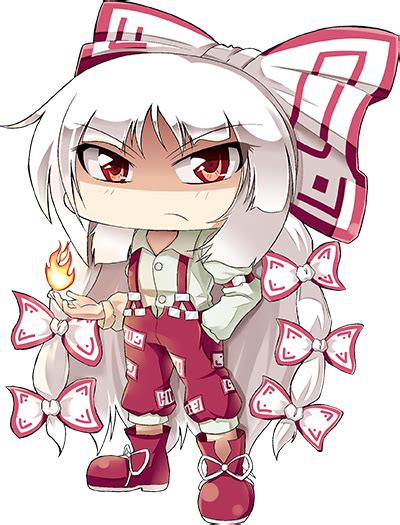 Fujiwara No Mokou Chibi By Banzatou On Deviantart
