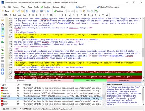 Cse Html Validator Lite Screenshot And Download At