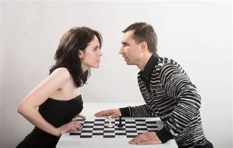 Premium Photo Confrontation Between Man And Woman Concept