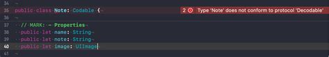 Swift Codable Class Does Not Conform To Protocol Decodable Stack