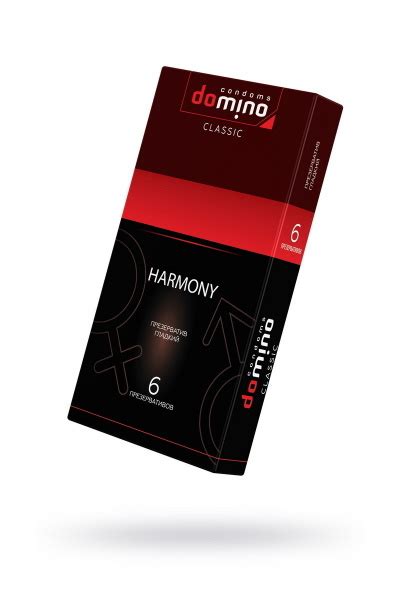 Презервативы Luxe Domino Classic Harmony 6 шт купить с доставкой по