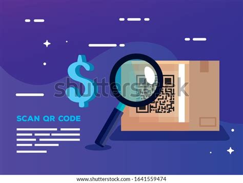 Scan Qr Code Box Carton Icons 스톡 벡터로열티 프리 1641559474 Shutterstock