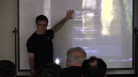 Longer Presentation Of Work In Progress On Light Table Rclojure