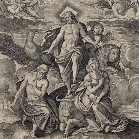 Prints And Principles Hieronymus Wierixs Engraving Allegory On The Mercy Of Christ 1581