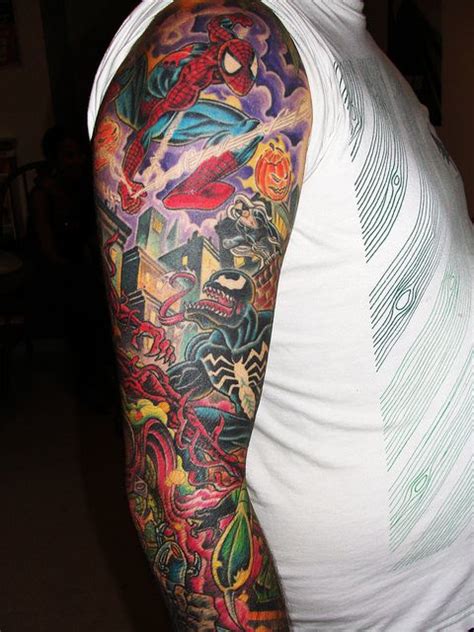 Spiderman Tat Spiderman Tattoo Tattoos For Guys Sleeve Tattoos