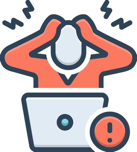 Vector Color Icon For Mistake 42590725 Vector Art At Vecteezy