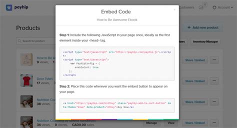 How To Add Shopping Cart To Website For FREE 2025 Web Guide Payhip