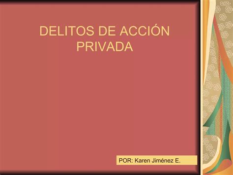 Delitos De Accion Publica Ppt Descarga Gratuita