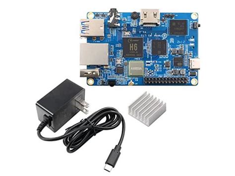 Orange Pi 3 Lts Allwinner H6 2gb Lpddr3 8gb Emmc Flash Quad Core 64 Bit Single Board Computer