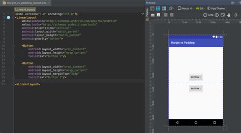 android developer beginner faq 1 — margin vs padding by mateusz