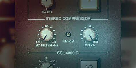 Universal Audio「ssl 4000 G Bus Compressor」ミックスを次のレベルへ引き上げる伝説のsslコンソールをエミュレートしたコンプレッサー Project