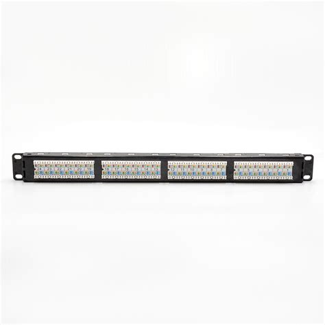 Networking Cbale Syetem Cat 5e Utp Patch Panel 24 Port Modular China