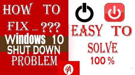 Windows 10 Shutdown Problem Fix 2018 Hindi Youtube