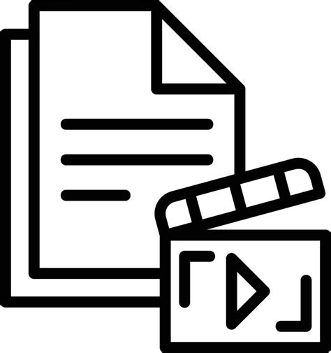 Scenario Line Icon 14697516 Vector Art At Vecteezy