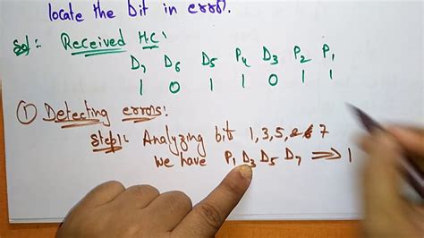 Error Correction With Example Hamming Code Cn Computer Networks
