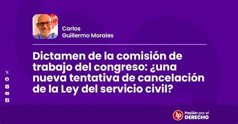 Dictamen De La Comisión De Trabajo Del Congreso ¿una Nueva Tentativa