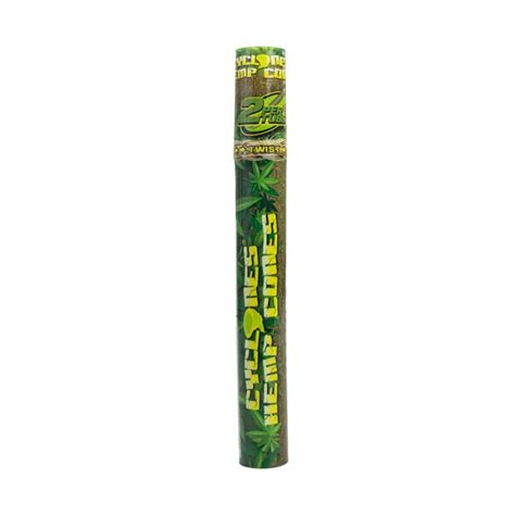 Cyclones Hemp Pre Rolled Cones Natural Smoke Cargo