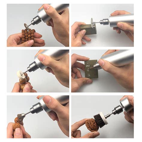 微型小电钻迷你直流手电钻钻孔打磨抛光切割机文玩工具凭证装订机 虎窝淘