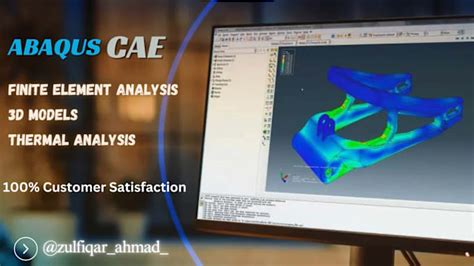 Do Fea Analysis And Cfd Using Ansys Abaqus Or Solidworks By Zulfiqar
