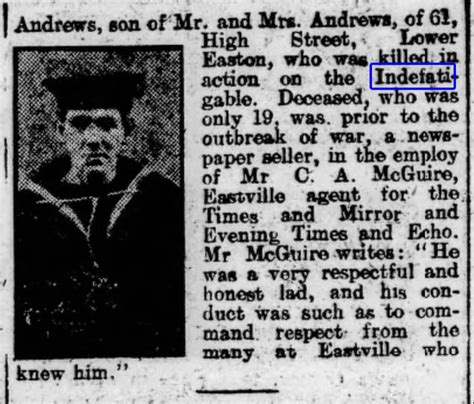 File Andrews Joseph Charles Article  Battle Of Jutland Crew Lists
