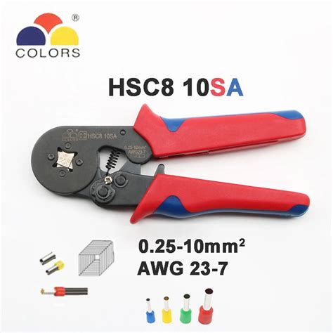 PINCE DE SERRAGE HSC8 10SA Pince à sertir MINI TYPE ajustable 10SA