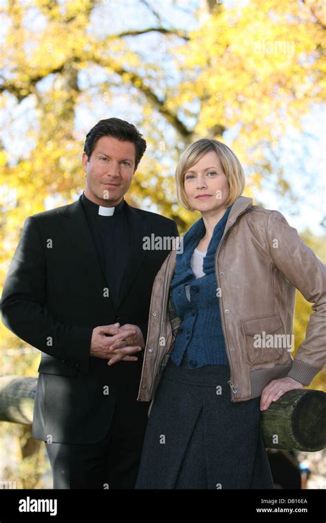 German Actress Christine Doering And British Actor Francis Fulton Smith