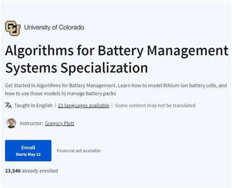 Electronics And Electrical Design On Linkedin Algorithms For Battery