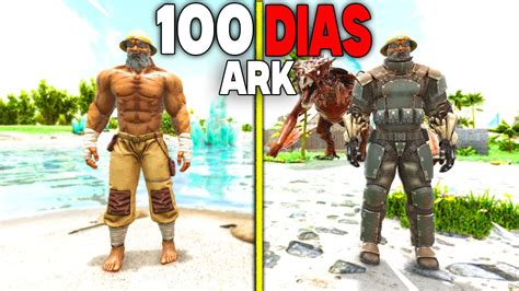 Sobreviví 100 Dias En Ark Crystal Isles Mejorado¡ Pelicula Completa