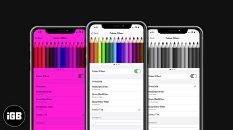 what are iphone color filters and how to use them igeeksblog