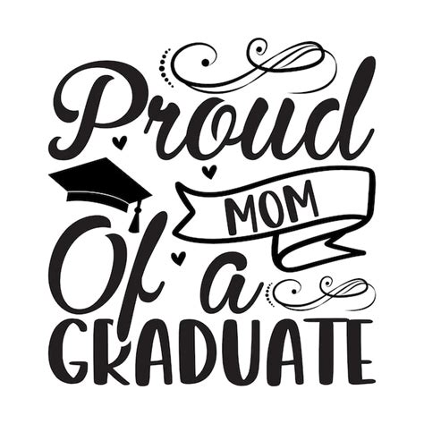 Mamá orgullosa de un graduado Vector Premium