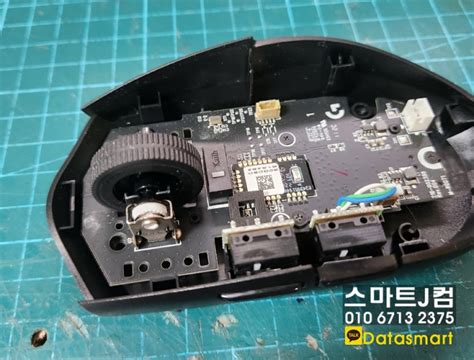 로지텍 마우스 수리 G304 휠 튕김 증상 인코더 교체로 당일 신속하게 수리 네이버 블로그