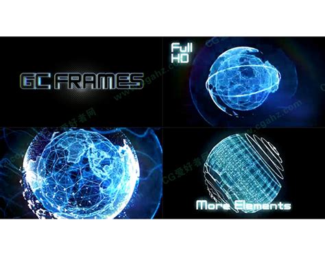 AE三维空间模板 AE三维空间免费模板下载 CG爱好者网