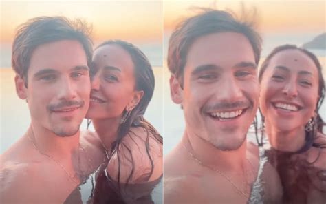 Sabrina Sato e Nicolas Prattes assumem namoro em viagem paradisíaca