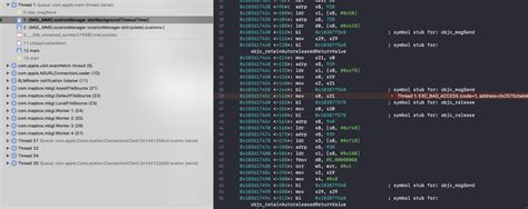 Location Manager Randomly Crashes On The Latest Version Issue Mapbox Mapbox Gl Native