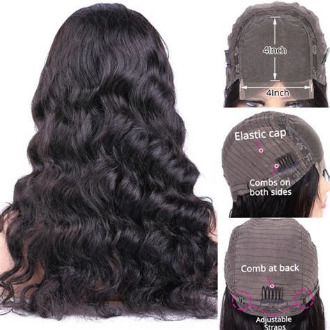 Pre Made 4x4 Closure Loose Wave Wig Allure Hair Couture