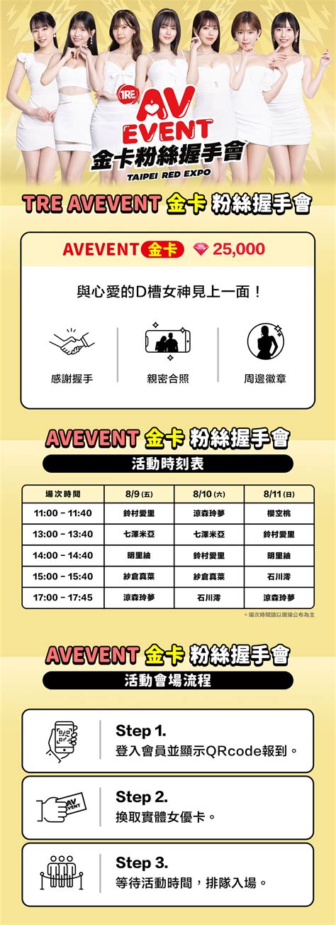 Tre Avevent 金卡 粉絲握手會 Jkface