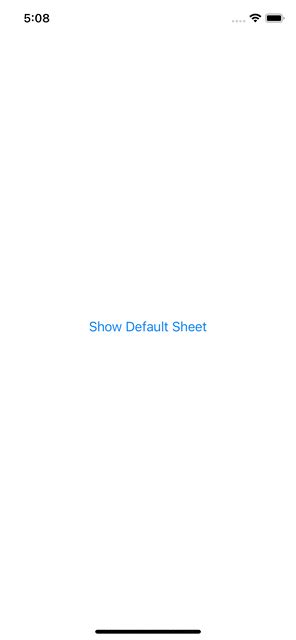 GitHub GlennBrann ManySheets Custom SwiftUI Bottom Sheet Components