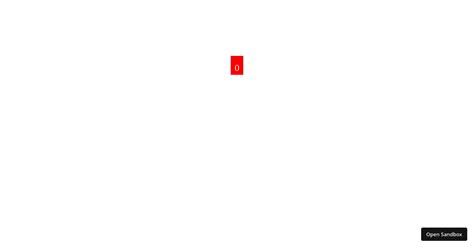 Digit Roll React Demo Forked Codesandbox
