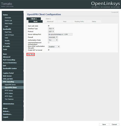 Setup Openvpn On Tomato Router Vpn Unlimited