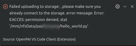 Mount Nfs Failed · Issue 25 · Microsoftopenpaivscode · Github