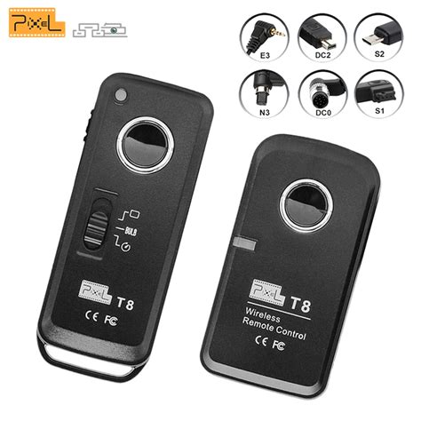 Pixel T8 Wireless Shutter Release Remote Control 2 4GHz FSK 16 Channels