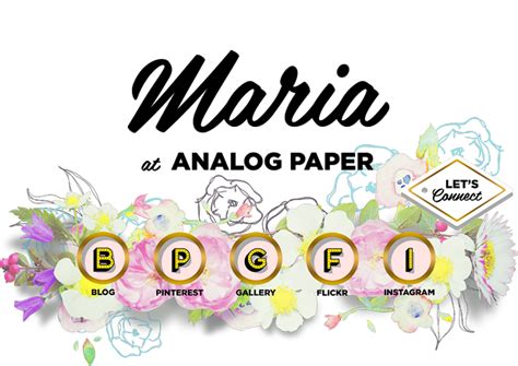 Analog Paper Project Blog Redesign Mood Board