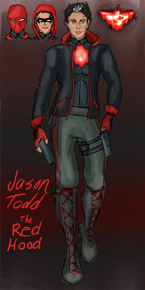My Art And Writing Page On Tumblr Red Hood Redesign