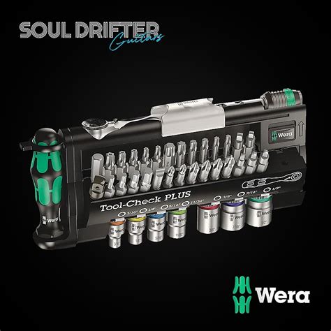 Wera Tool Check Plus Bit Ratchet Set With Sockets Imperial Reverb