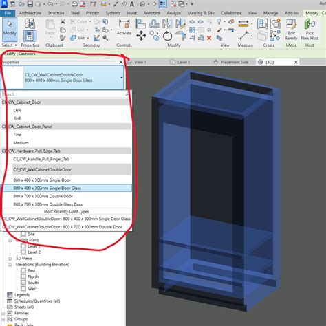 Solved What Is The Best Way To Create Casework Families Autodesk Community
