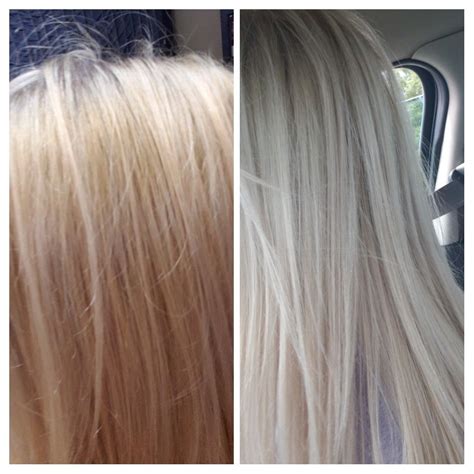 Blonde Hair Toner Before And After
