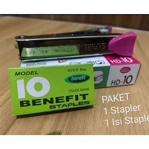 Jual Stapler Hd 10 Staples Safari Stapler Murah Shopee Indonesia