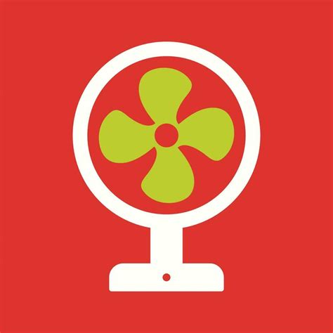 Electric Fan Vector Icon 23386023 Vector Art At Vecteezy
