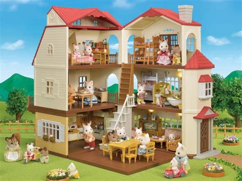 Набор "Большой дом со светом", новый | Sylvanian Families