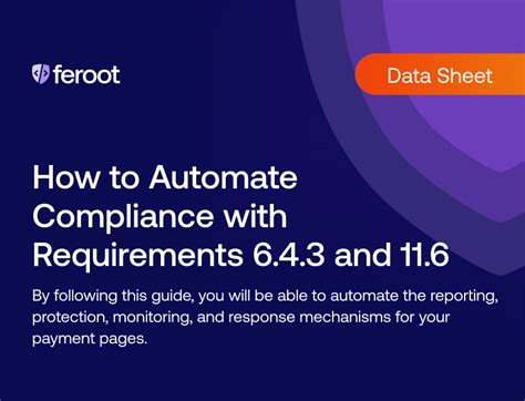 How To Automate Compliance With Requirements 6 4 3 And 11 6 Feroot Security